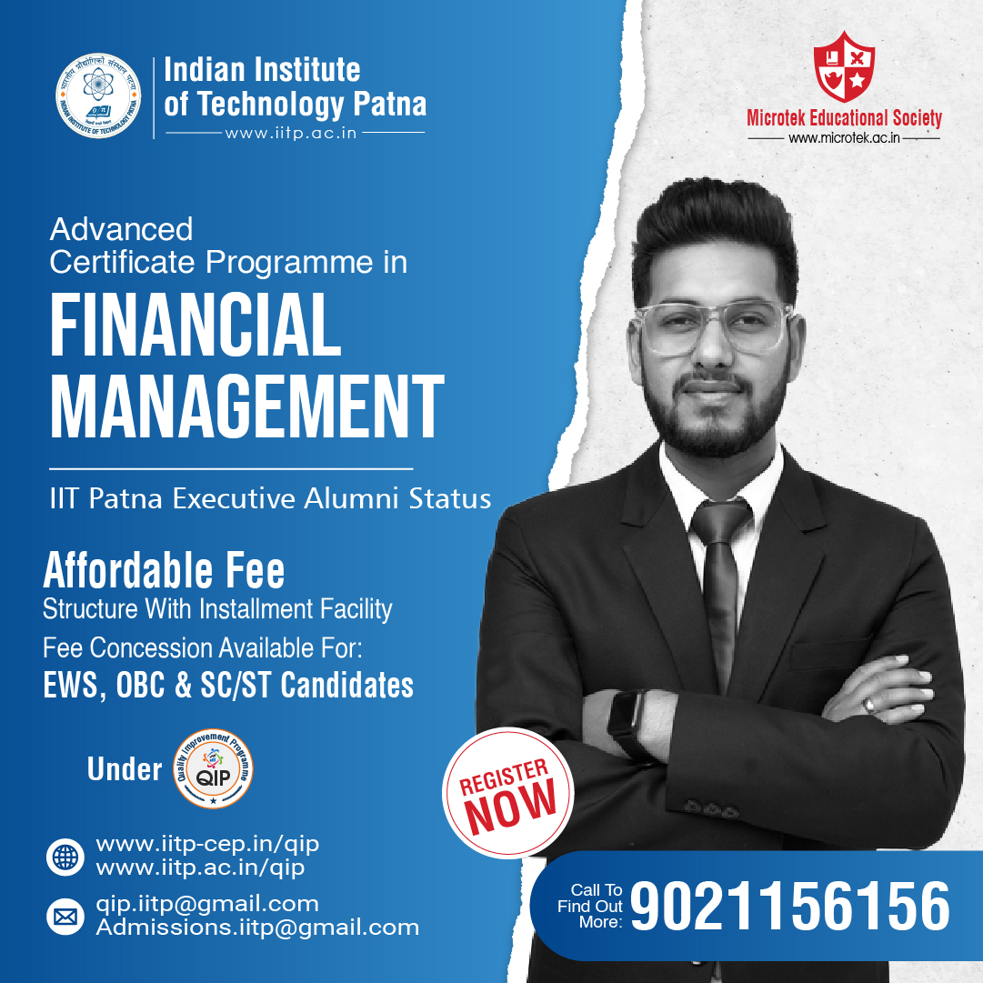 Center for Quality Improvement Programme, IIT Patna